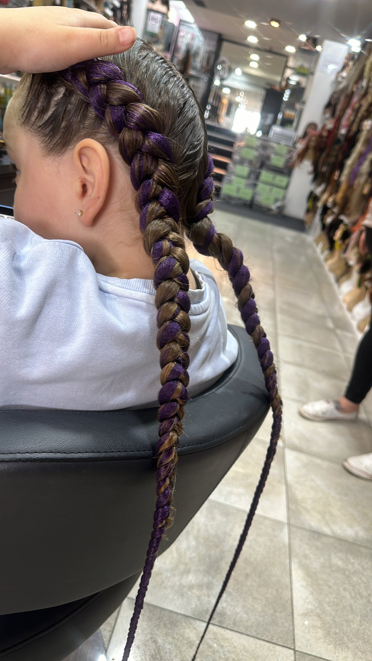 Braiding for kids store